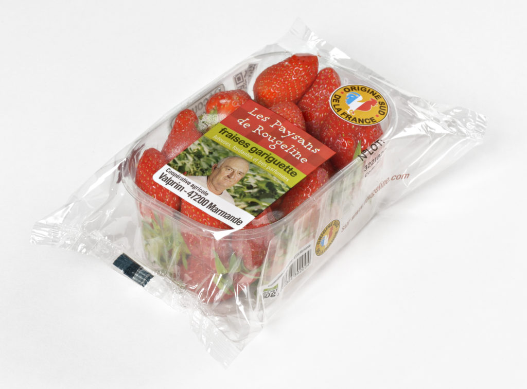 Barquette fraises - 250g - Les Paysans de Rougeline