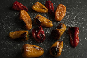 Mini poivrons rôtis - Les Paysans de Rougeline