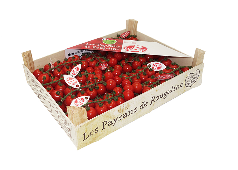 Tomate cerise grappe Label Rouge - Les Paysans de Rougeline